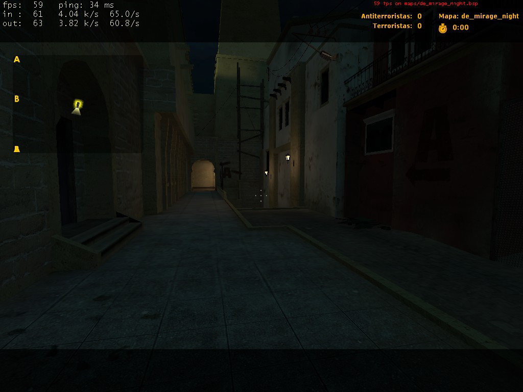 de_mirage_night Mod for Counter-Strike: Source | CS:S Mods