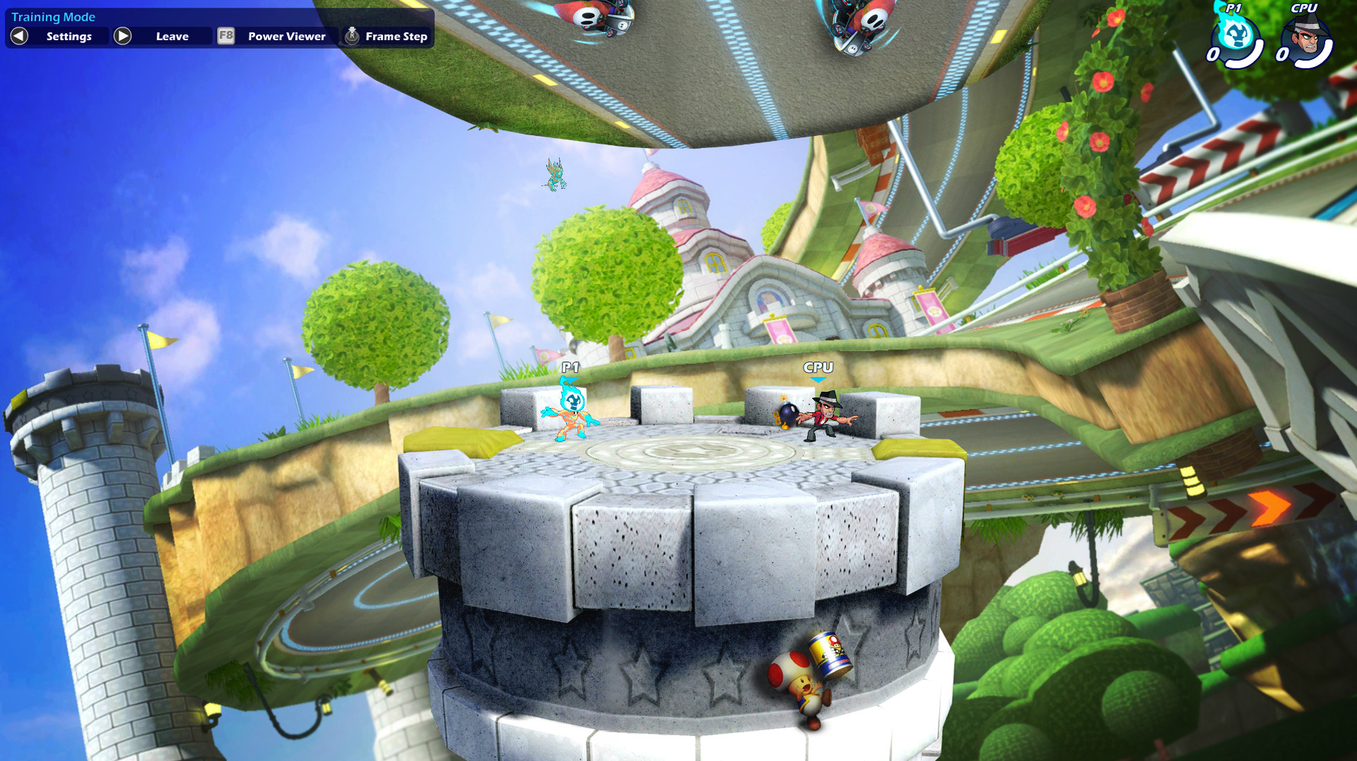 Mario Circuit (SSB Map Mod) Mod for Brawlhalla | BHalla Mods