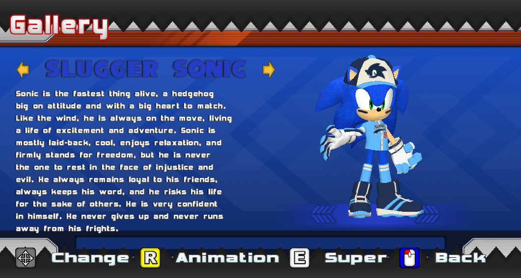 Slugger Sonic & All-Star Amy Mod for Sonic World | SW Mods
