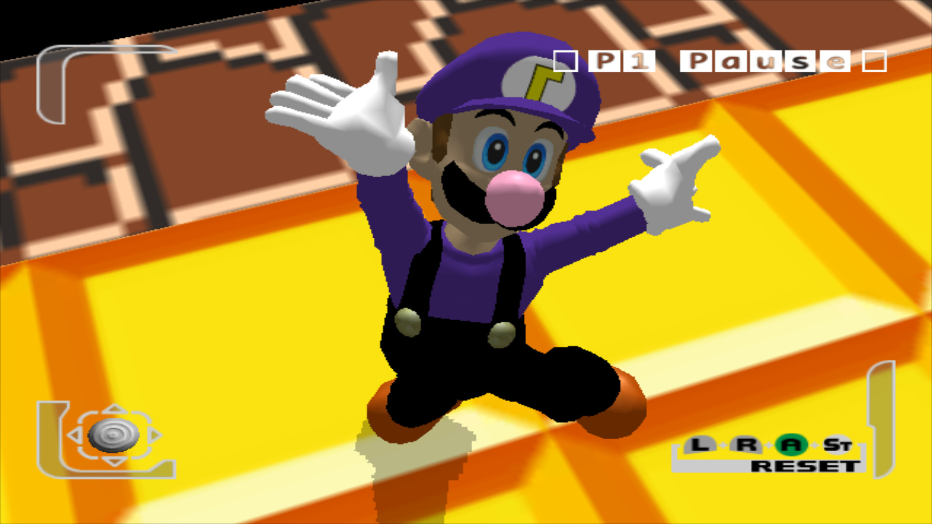 Waluigi Trophy Luigi Mod for Super Smash Bros. Melee | SSBM Mods