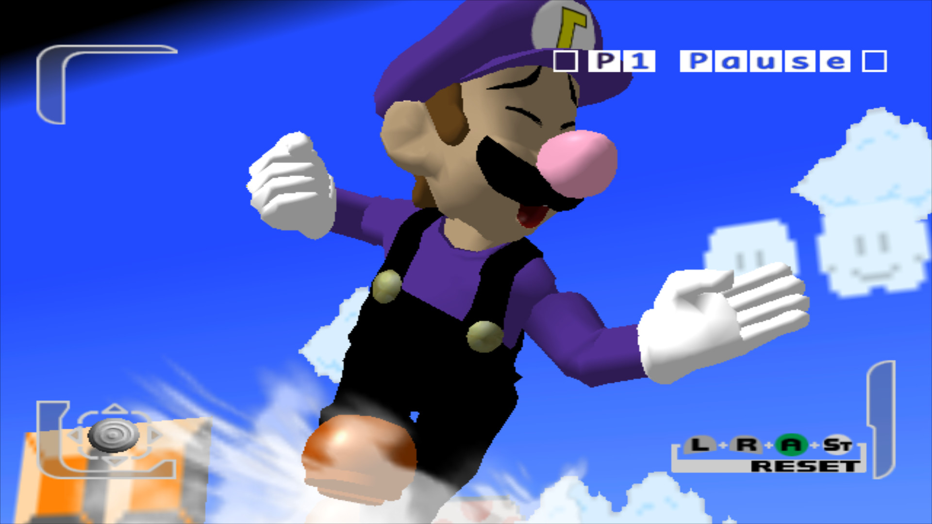 Waluigi Trophy Luigi Mod for Super Smash Bros. Melee | SSBM Mods