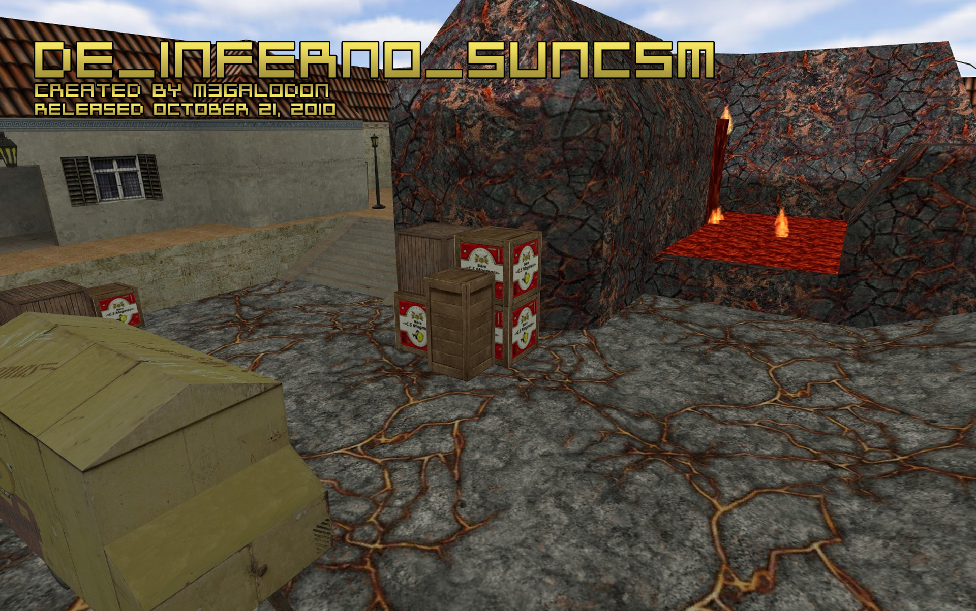 de_inferno_suncsm [Counter-Strike 1.6] [Mods]