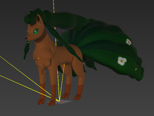 Grass Vulpix & Ninetails Mod for Pokemon Sword & Shield | SWSH Mods