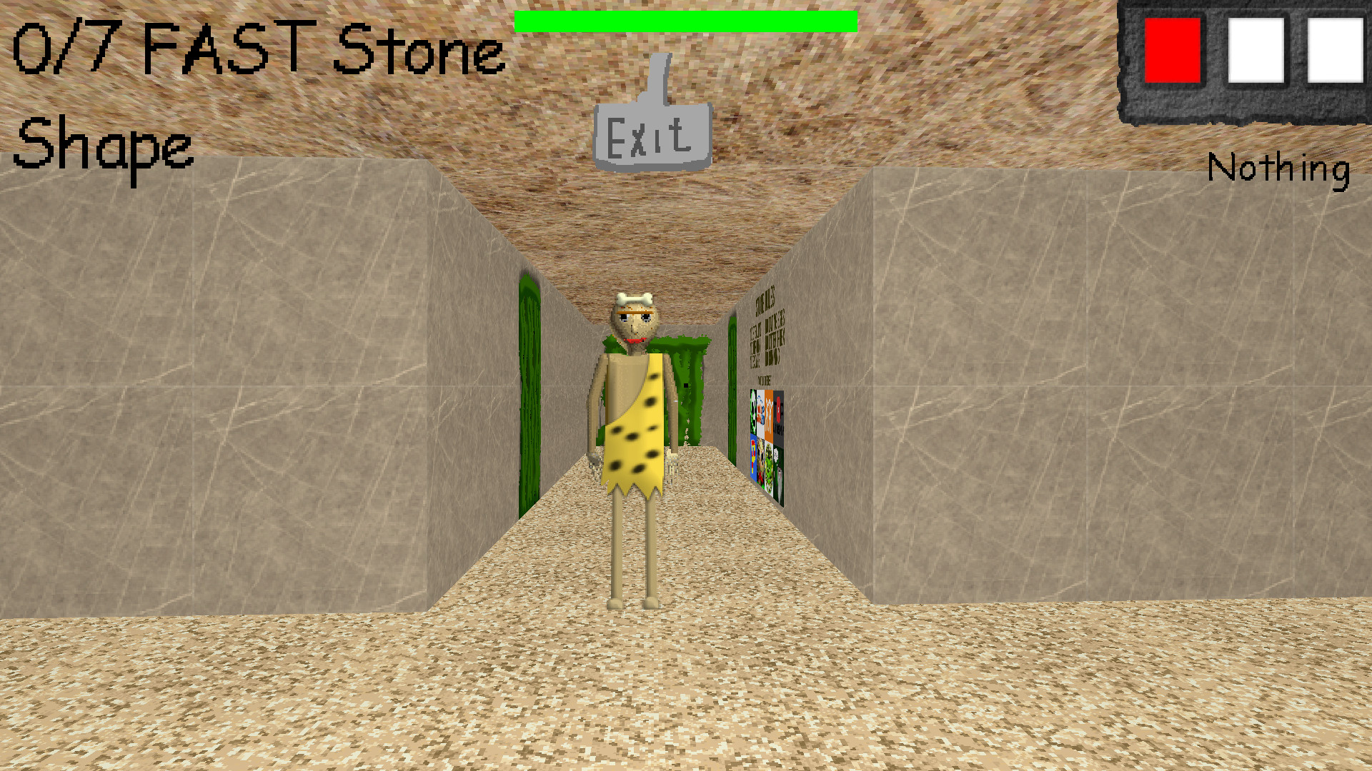 Baldi's Basics Stone Age (Super Fast Edition) Mod for Baldi's Basics ...