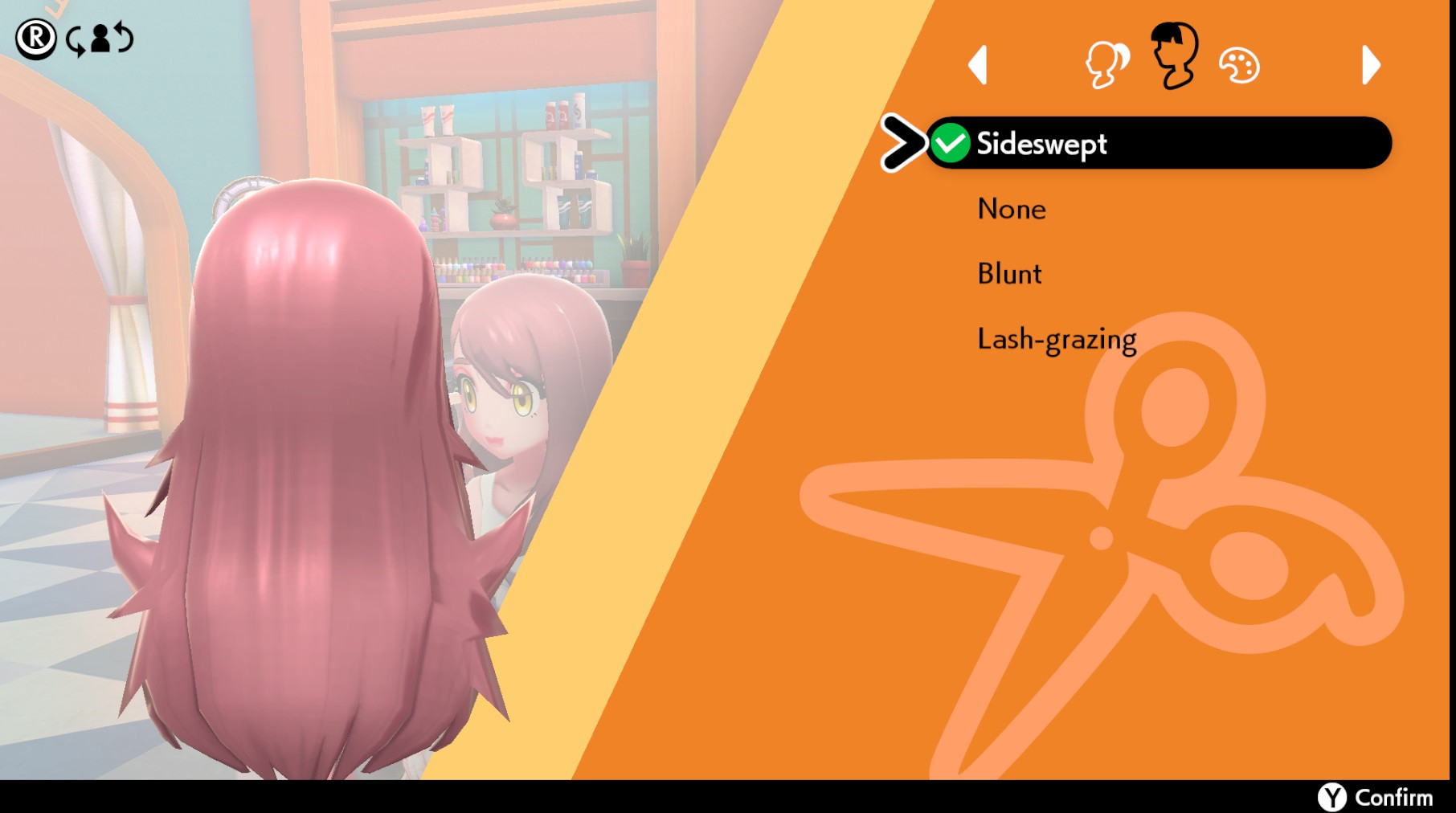 Spiky Long and Straight Hair Mod for Pokemon Sword & Shield | SWSH Mods