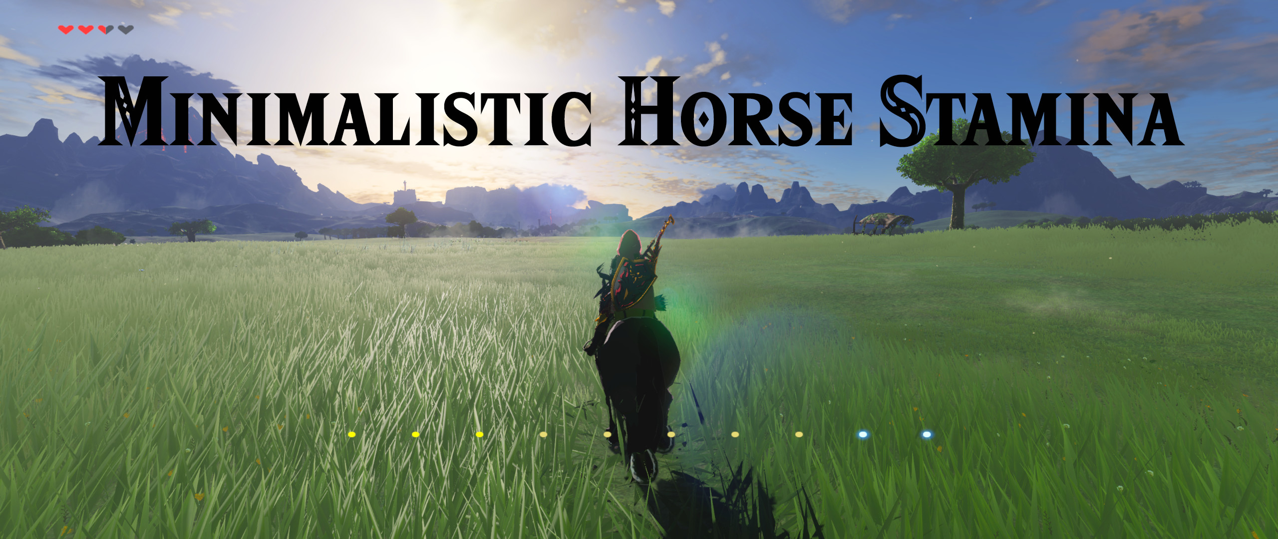 Minimalistic Horse Stamina Spurs Mod for The Legend of Zelda: Breath of ...