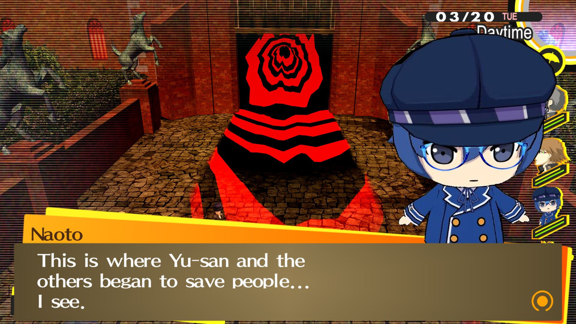 Chibi Naoto over Naoto's sprites Mod for Persona 4 Golden PC (32 Bit ...