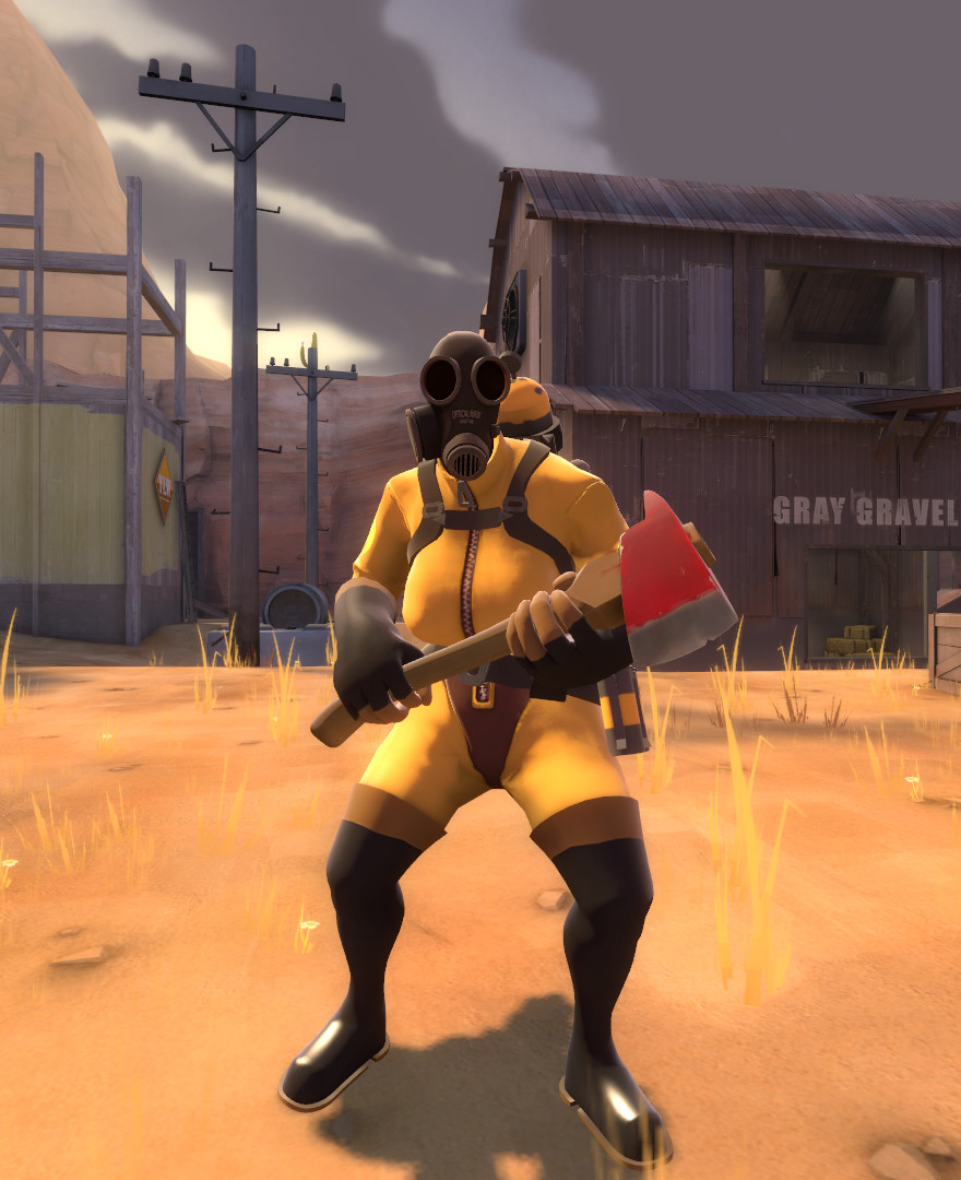 Another Femme Pyro? (Donan's High Poly Femme Pyro) Mod for Team Fortress 2 Classic | TF2Classic Mods