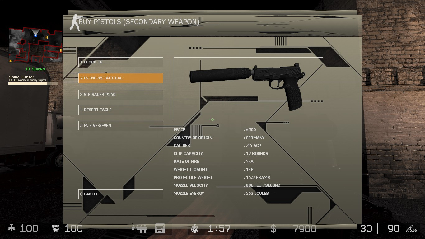 Metallic Grey Vector Circuit Mod for Counter-Strike: Source | CS:S Mods