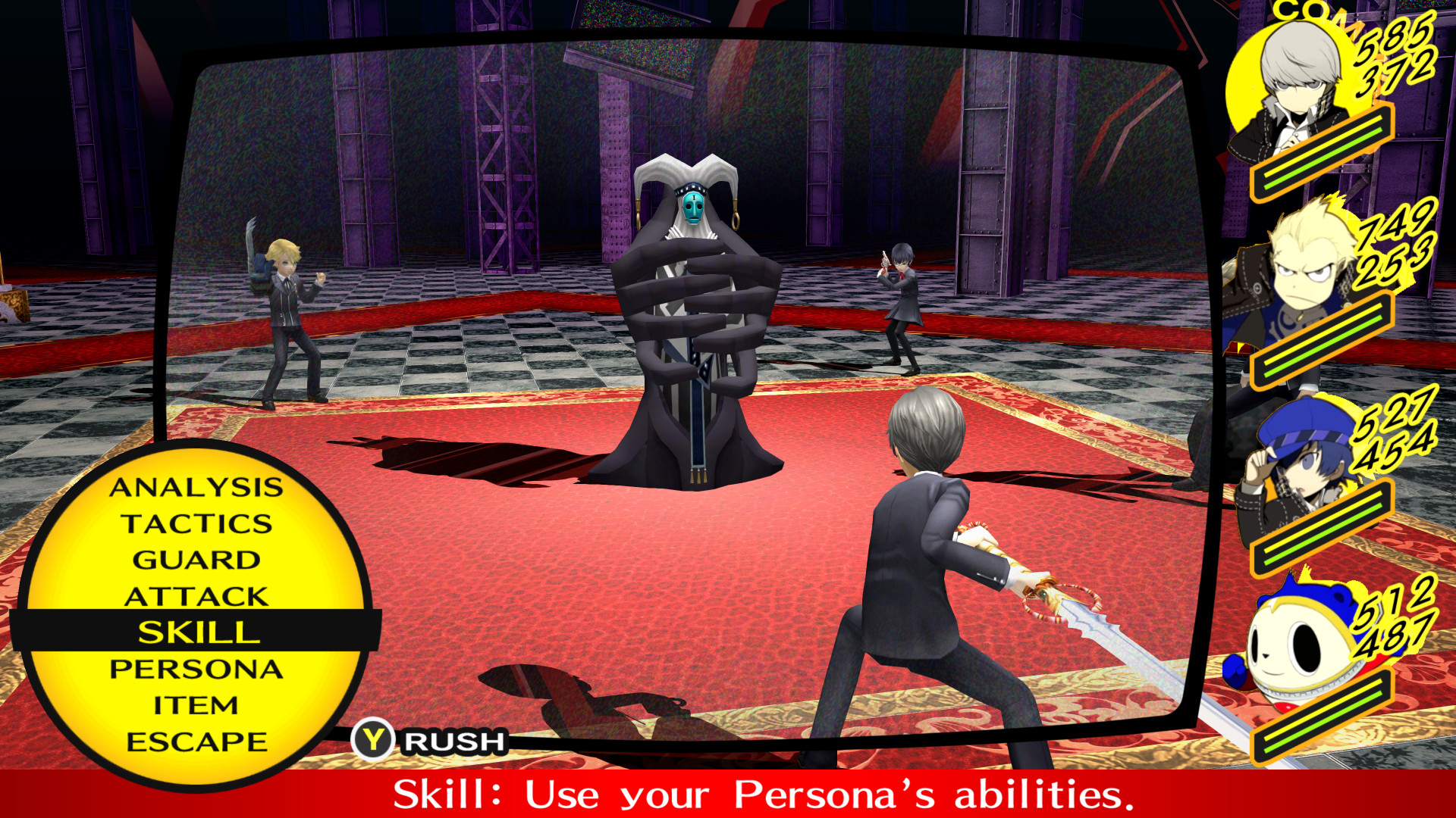 Persona Q Battle Portraits Mod for Persona 4 Golden PC (32 Bit) | P4G ...