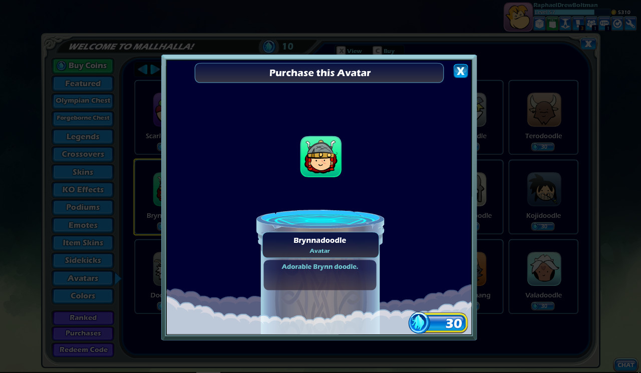 Rayman Extended UI Mod for Brawlhalla | BHalla Mods