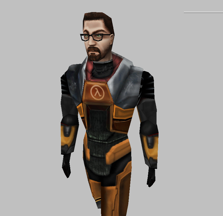 HL1 Gordon with HL2 Style Mod for Half-Life | HL Mods