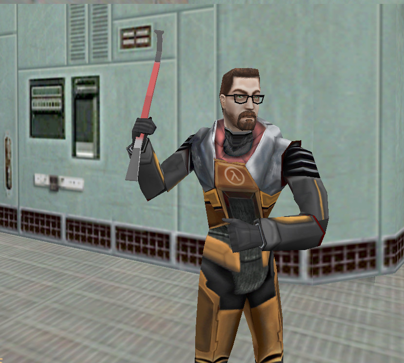 HL1 Gordon with HL2 Style Mod for Half-Life | HL Mods