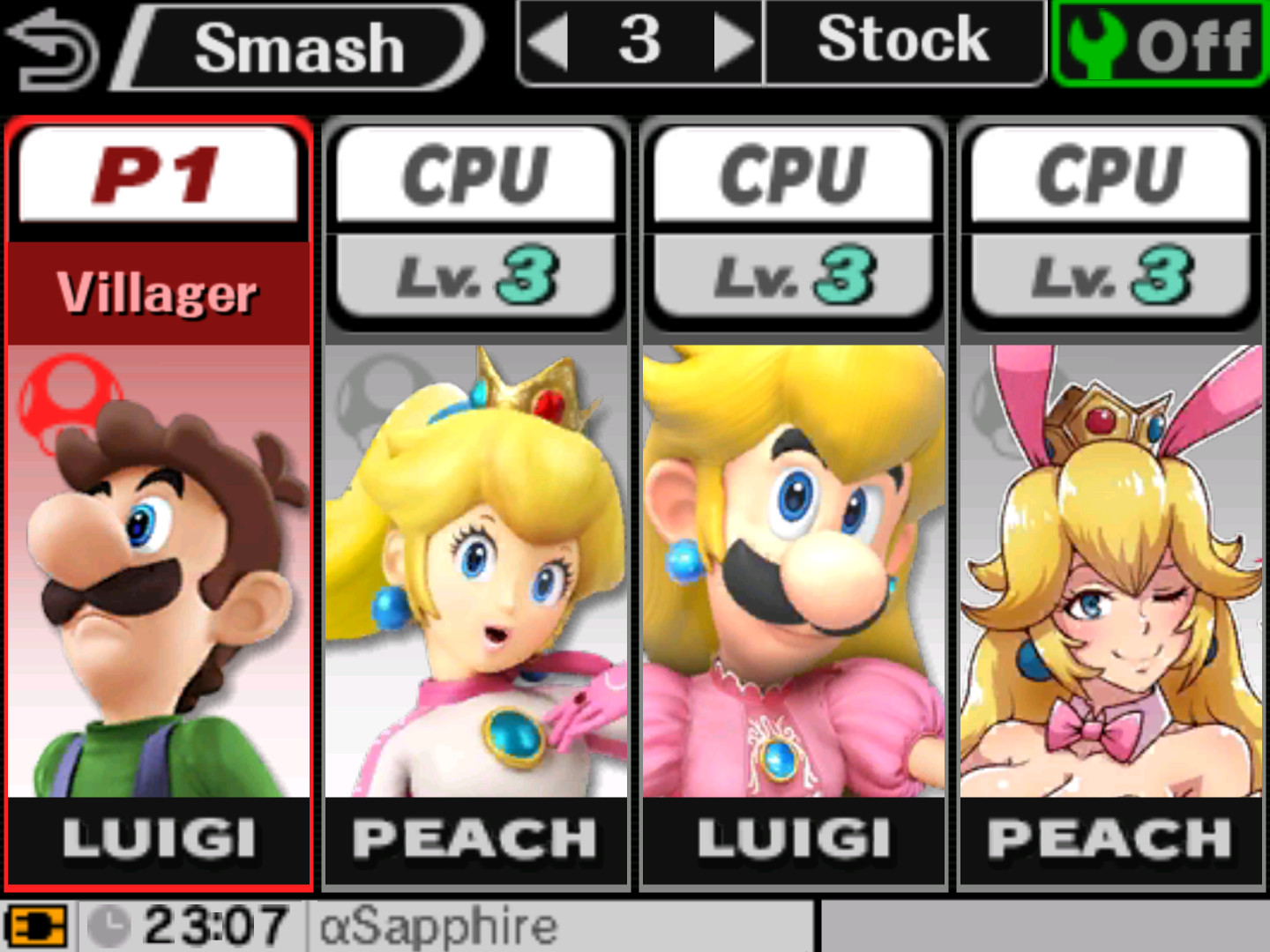 Miguel92398 Modpack 2 Mod for Super Smash Bros. (3DS) | SSB3DS Mods