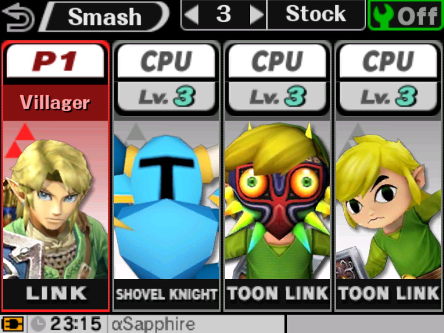 Miguel92398 Modpack 2 Mod for Super Smash Bros. (3DS) | SSB3DS Mods