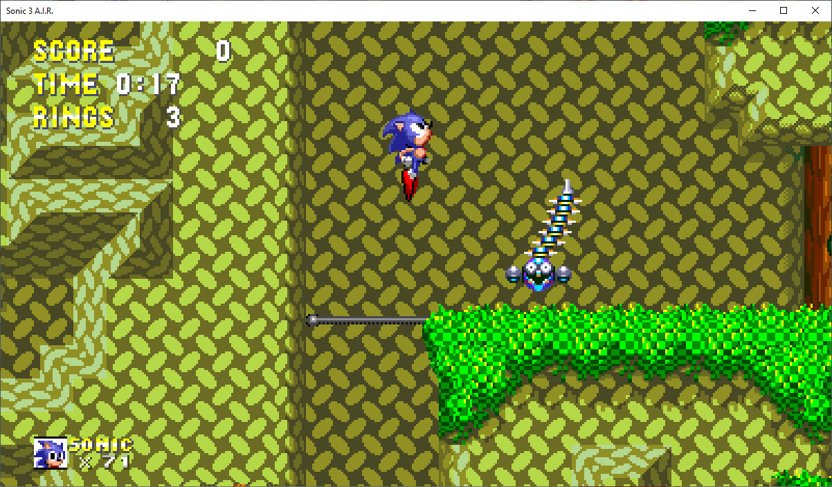 Accurate Sonic 1/CD Sprites in Sonic 3 A.I.R. [Sonic 3 A.I.R.] [Mods]