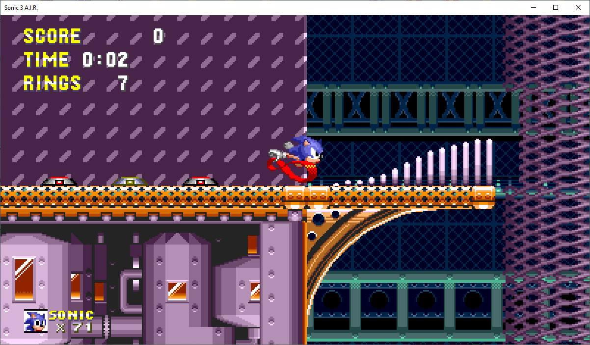 Accurate Sonic 1/CD Sprites in Sonic 3 A.I.R. [Sonic 3 A.I.R.] [Mods]