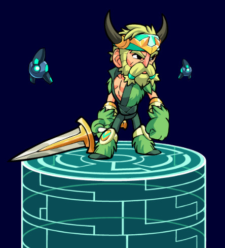 Cosmic Podium Mod for Brawlhalla | BHalla Mods