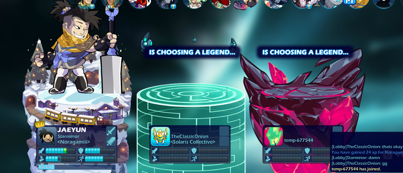 Cosmic Podium Mod for Brawlhalla | BHalla Mods