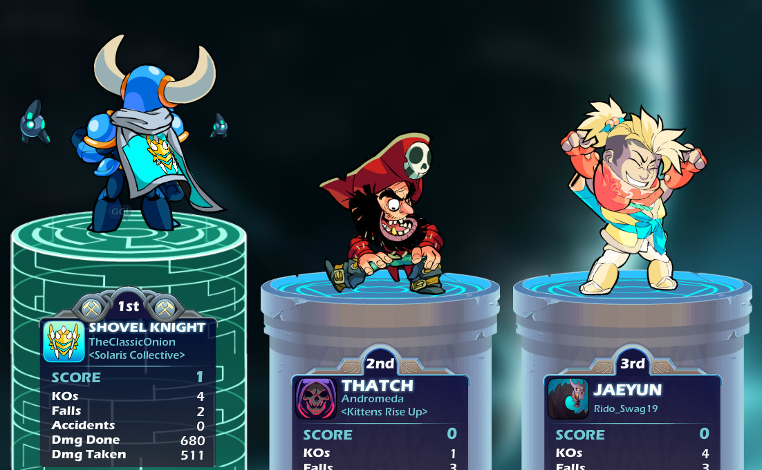 Cosmic Podium Mod for Brawlhalla | BHalla Mods