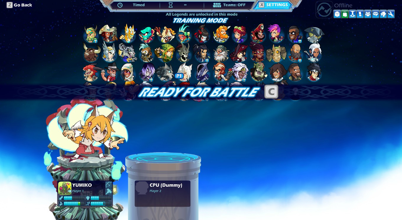 Senko Yumiko Mod for Brawlhalla | BHalla Mods