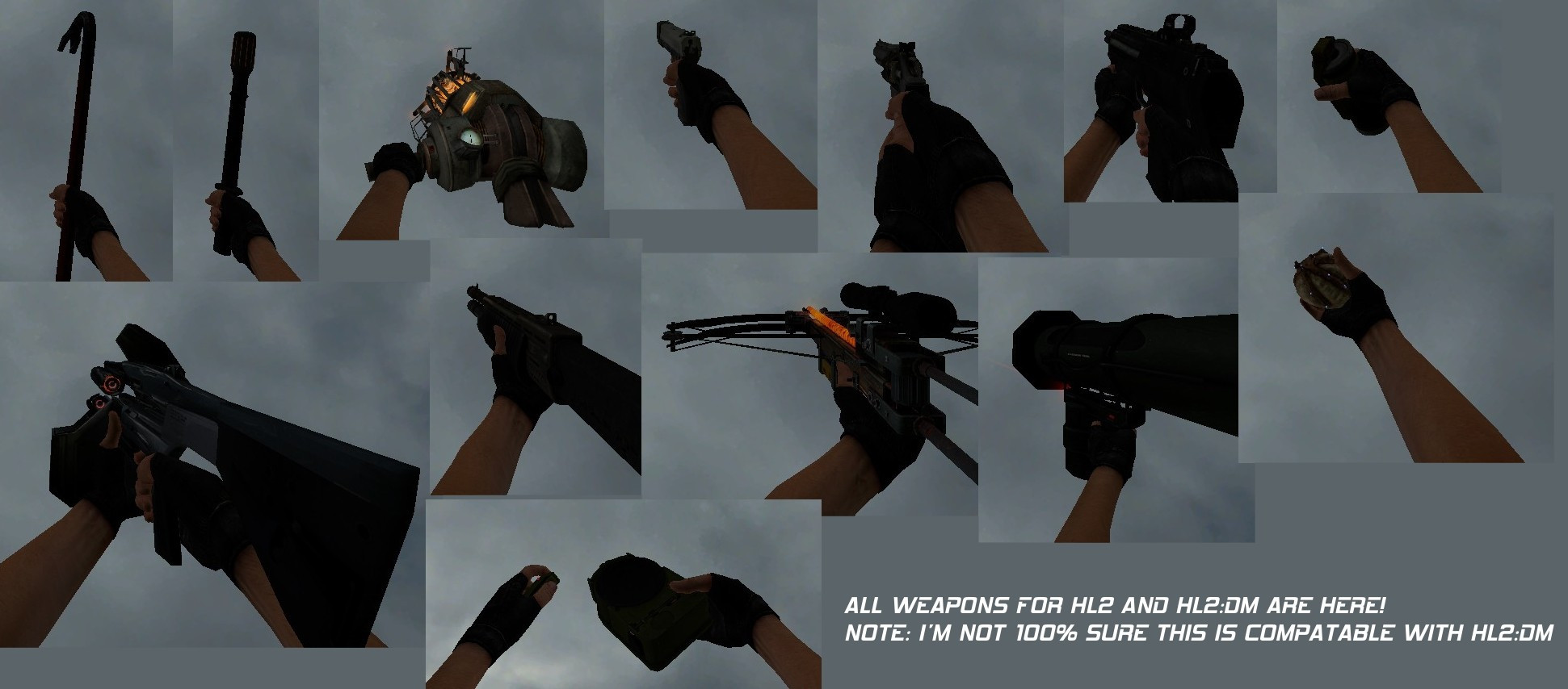 Fix and improve for CSS hands Mod for Half-Life 2 | HL2 Mods
