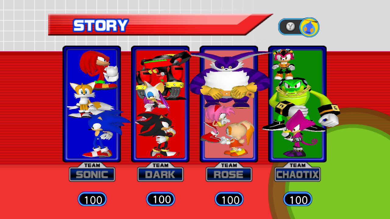 SH Essentials: Widescreen Revamp [Sonic Heroes] [Mods]