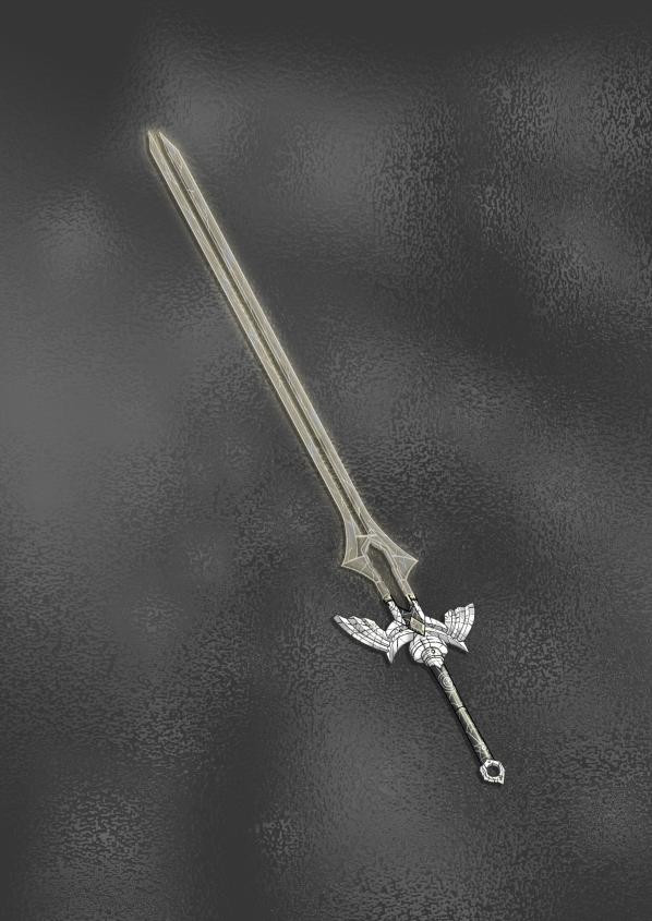 Forked Glass Master Sword Mod for The Legend of Zelda: Breath of the ...