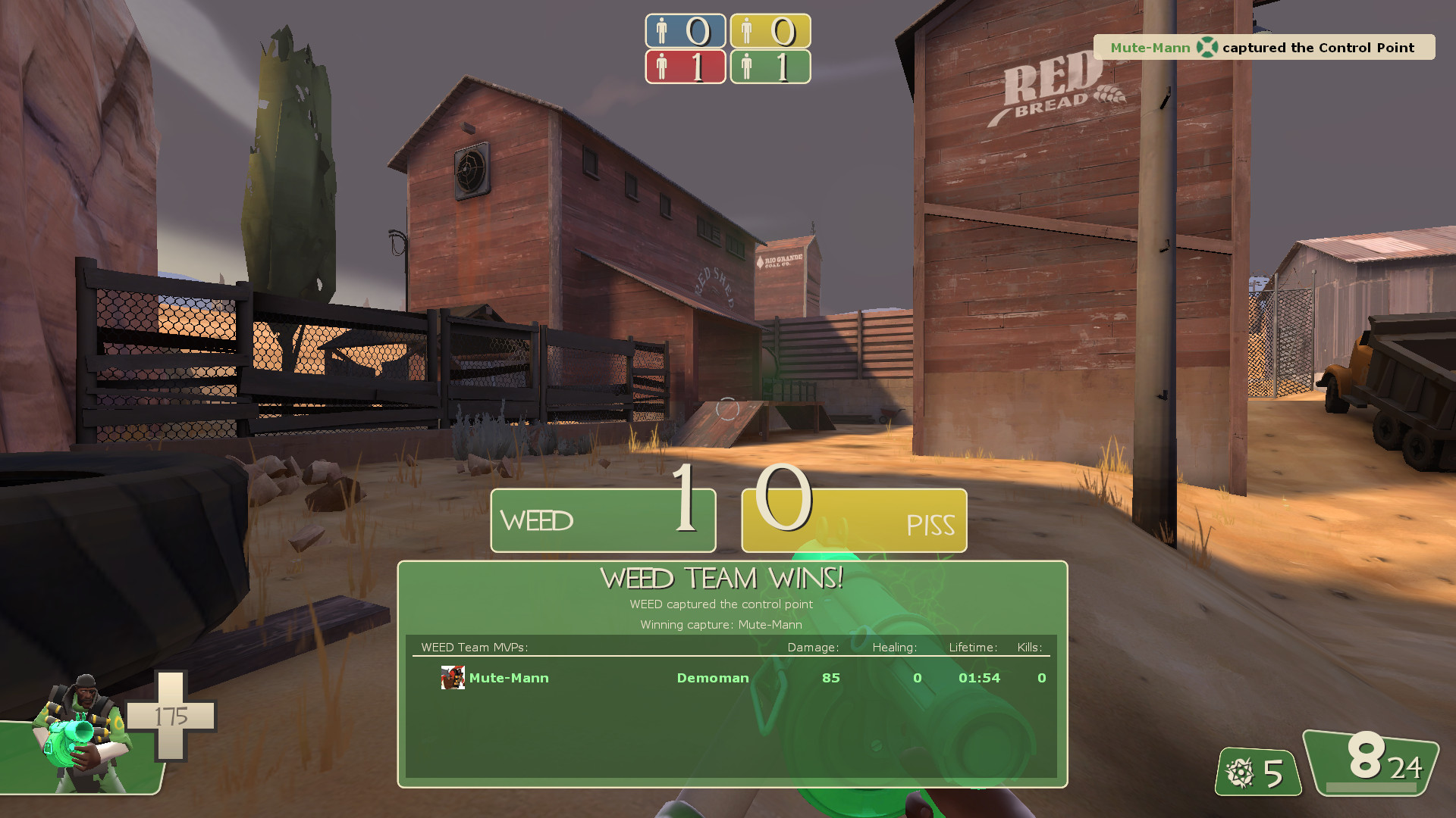 PISS and WEED team Mod for Team Fortress 2 Classic | TF2Classic Mods