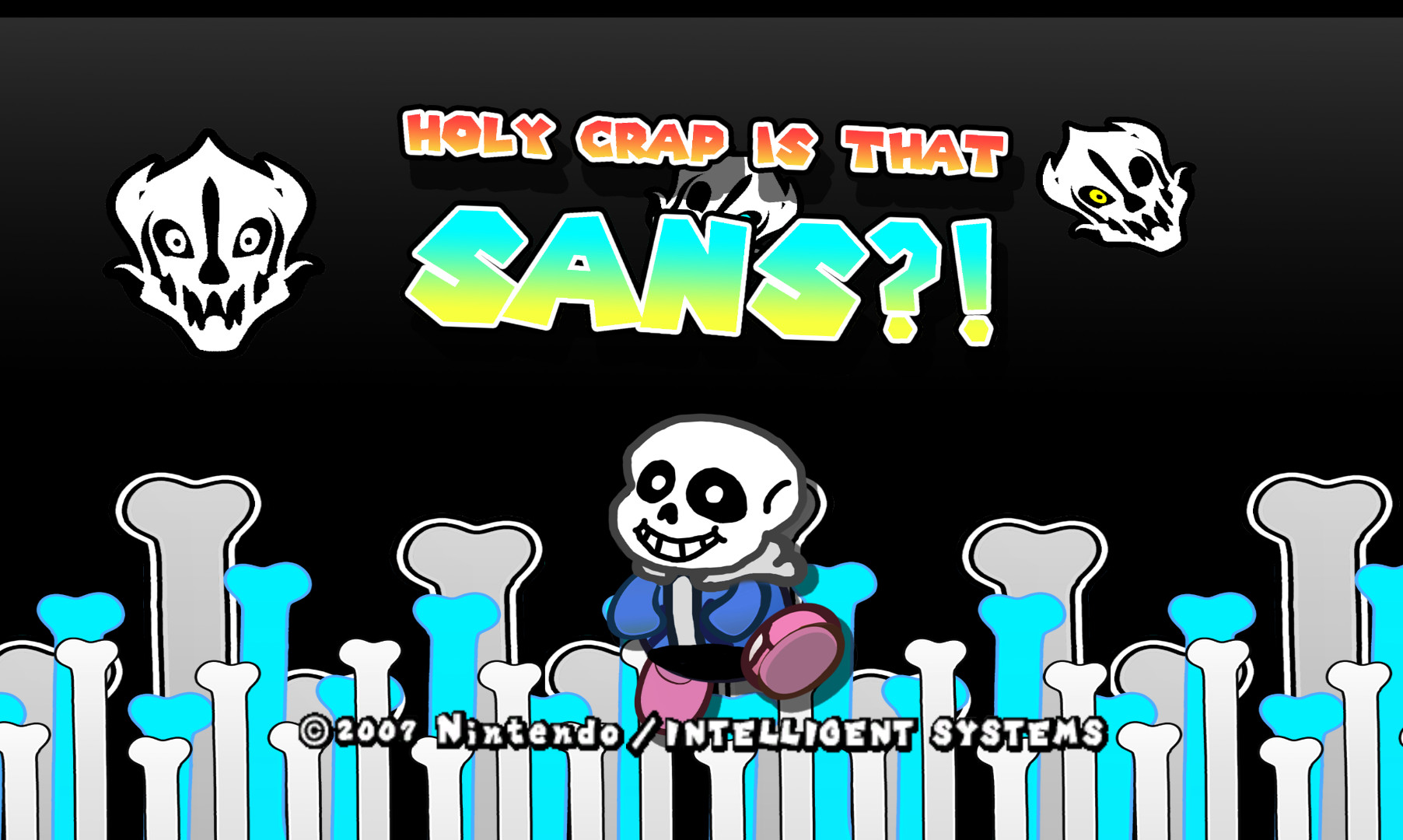 Sans in Super Paper Mario Mod for Super Paper Mario | SPM Mods