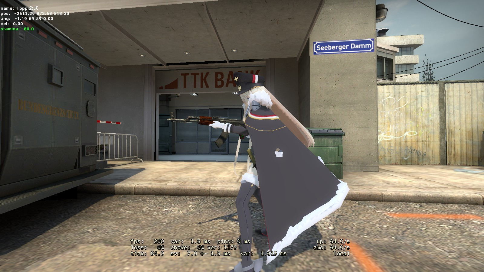 Bismarck from Azur lane Crosswave Mod for Counter-Strike: Global ...