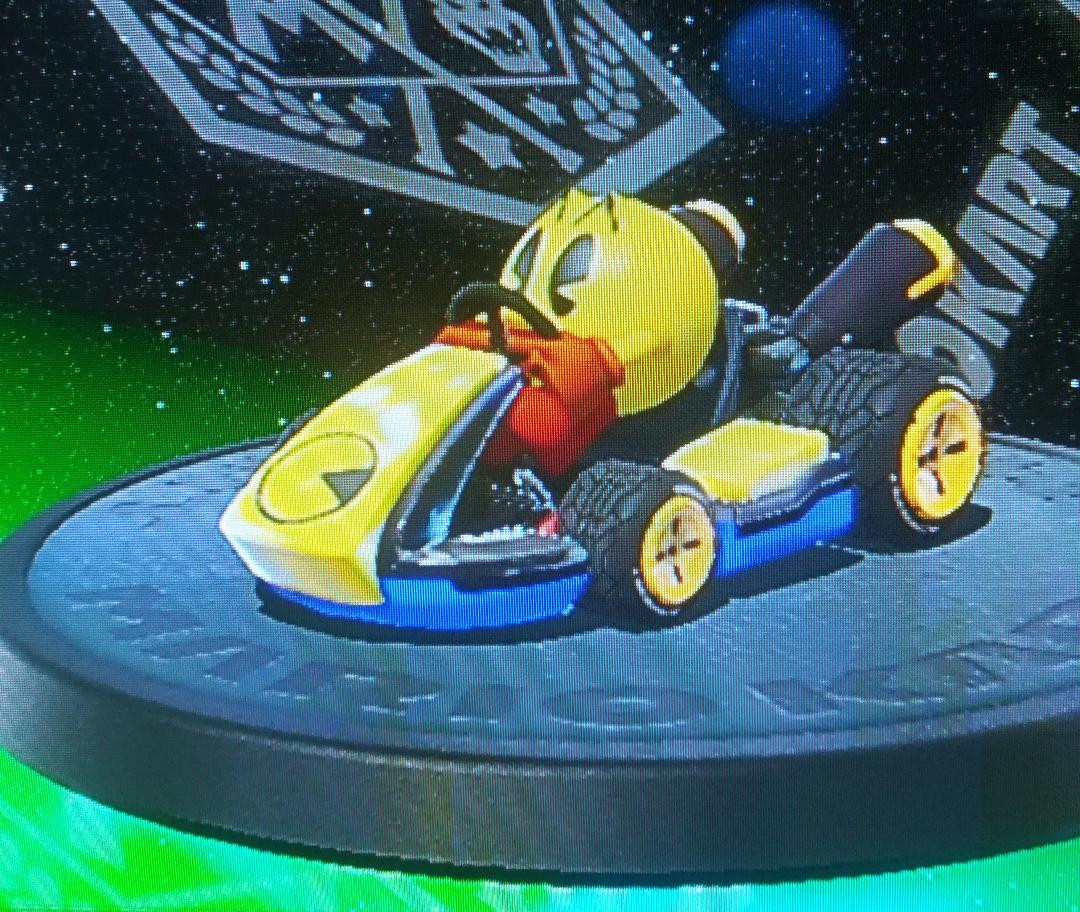 Pac-Man Themed STD Kart, Bike, Pipe Frame and Kite [Mario Kart 8] [Mods]
