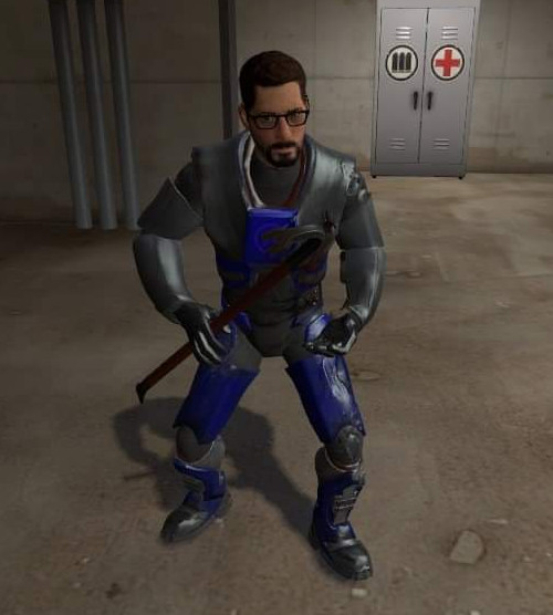 Half Life:Alyx Gordon Freeman for Engineer Mod for Team Fortress 2 ...