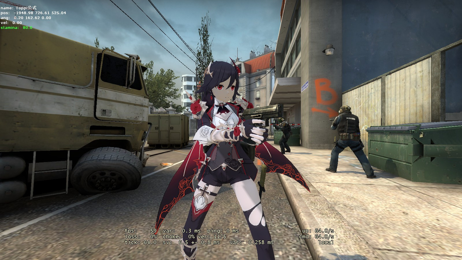 Fu Hua Blood Voivode Honkai Impact 3 Mod for Counter-Strike: Global ...