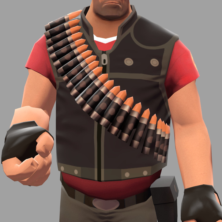 Beta-Styled Heavy Vest Mod for Team Fortress 2 | TF2 Mods