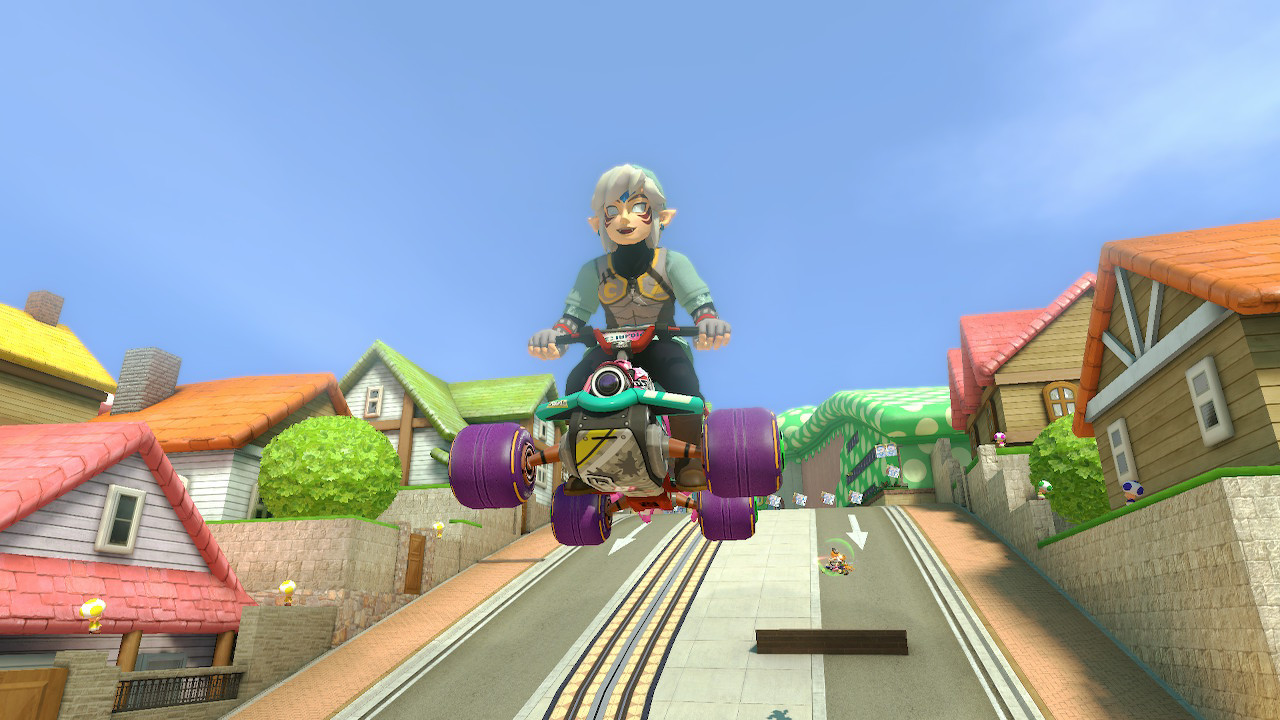 Fierce Deity Link in MK8D Mod for Mario Kart 8 Deluxe | MK8D Mods