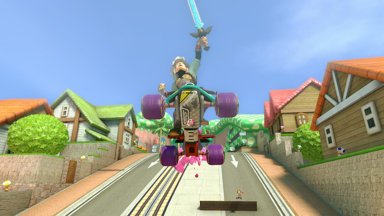 Fierce Deity Link in MK8D Mod for Mario Kart 8 Deluxe | MK8D Mods