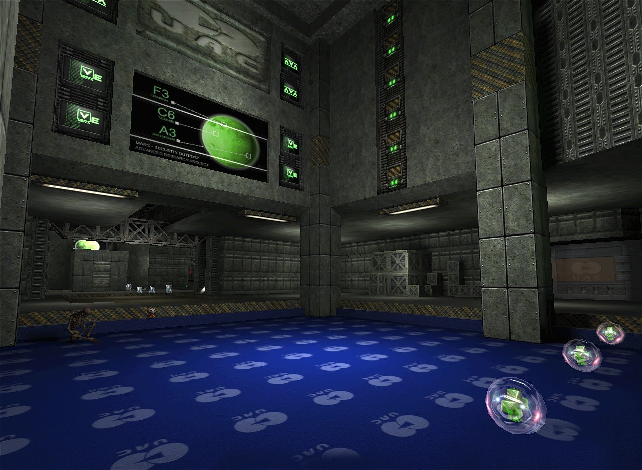 DOOM HANGAR Mod for Quake III: Arena | Q3 Mods