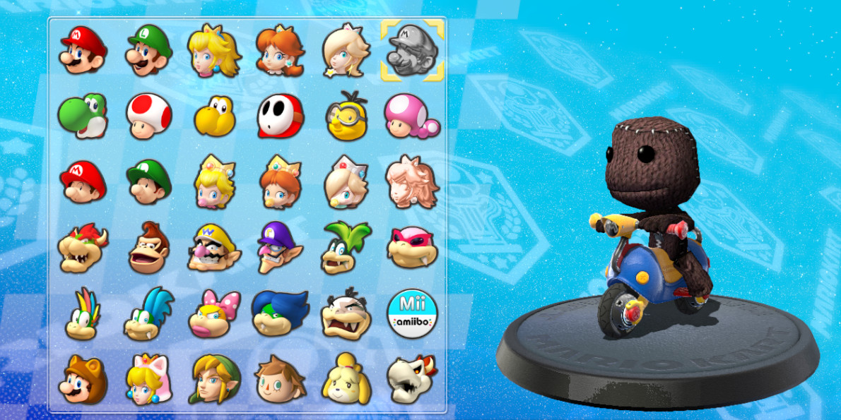 SackBoy Mod for Mario Kart 8 | MK8 Mods