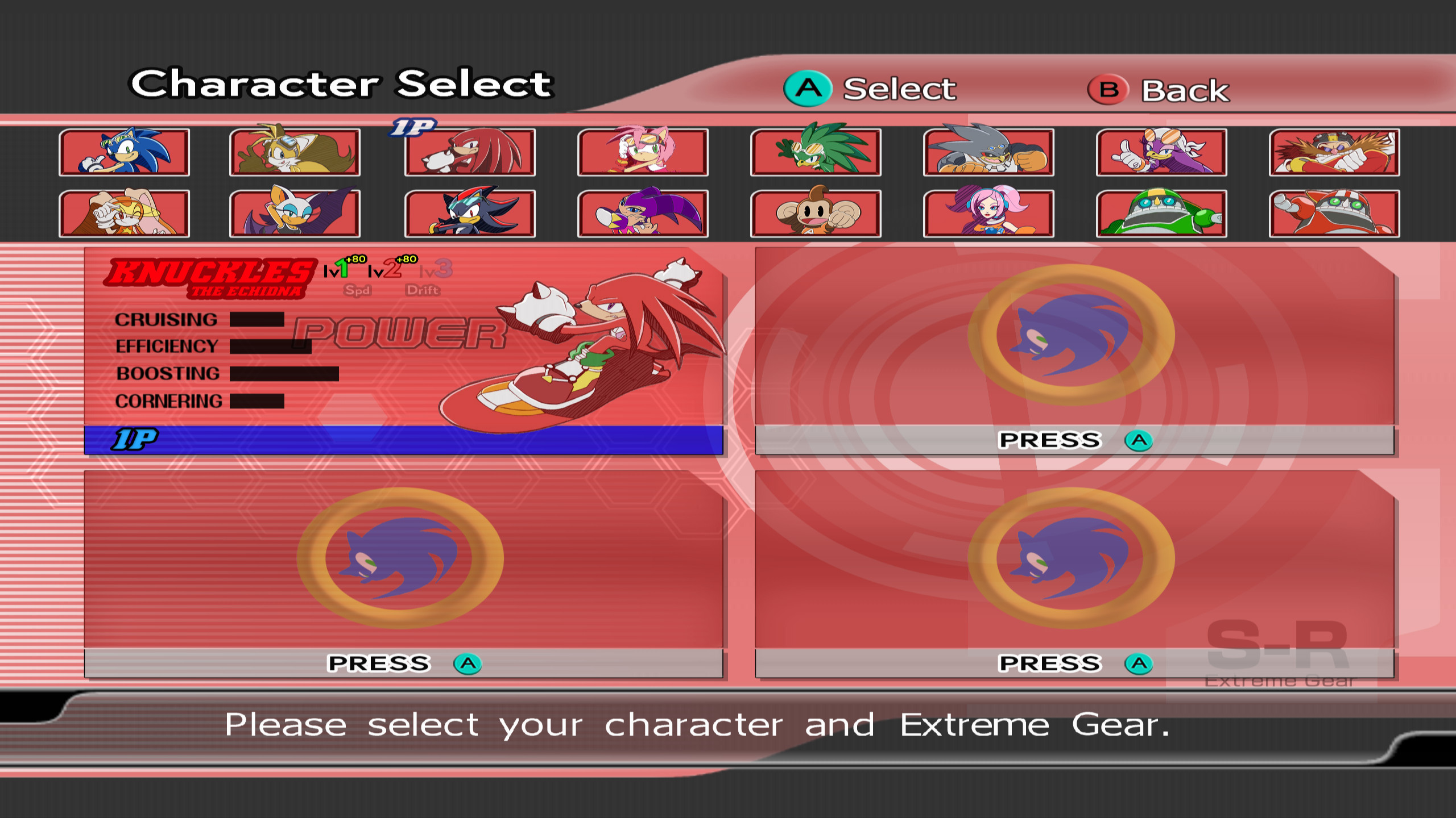 Crimson's HUD and Menu Megapack V2.0 Mod for Sonic Riders (GameCube ...