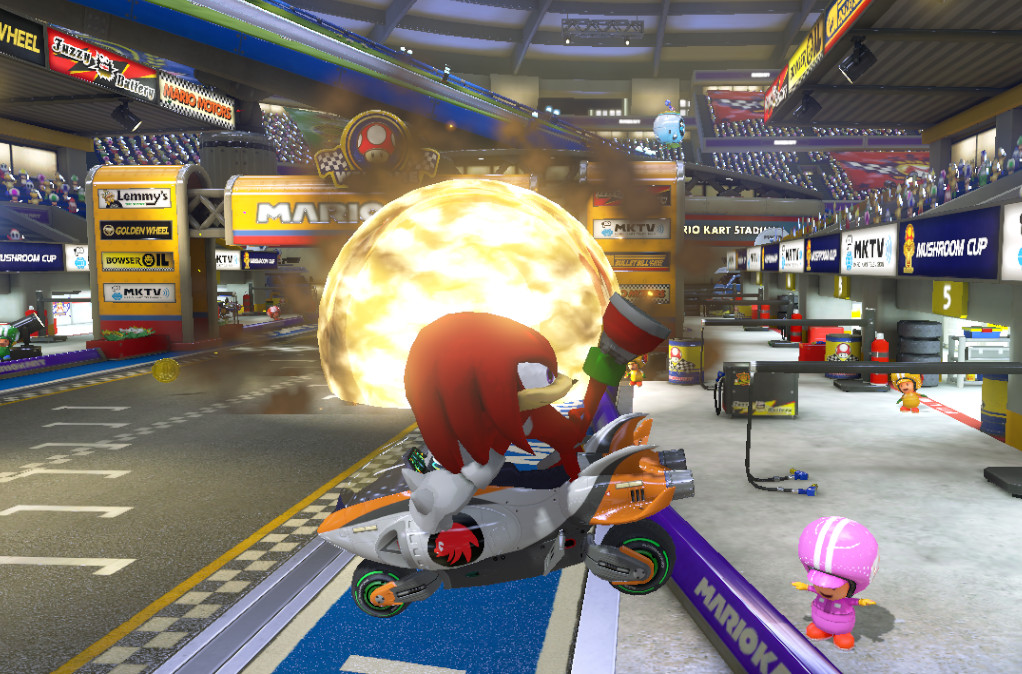 Knuckles Mod for Mario Kart 8 | MK8 Mods