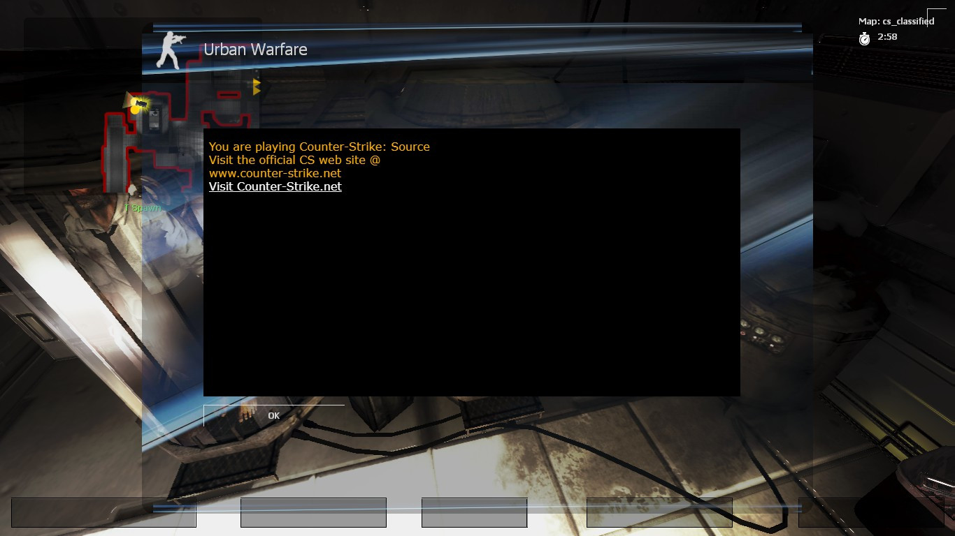 Solid Gray and Blue Mod for Counter-Strike: Source | CS:S Mods