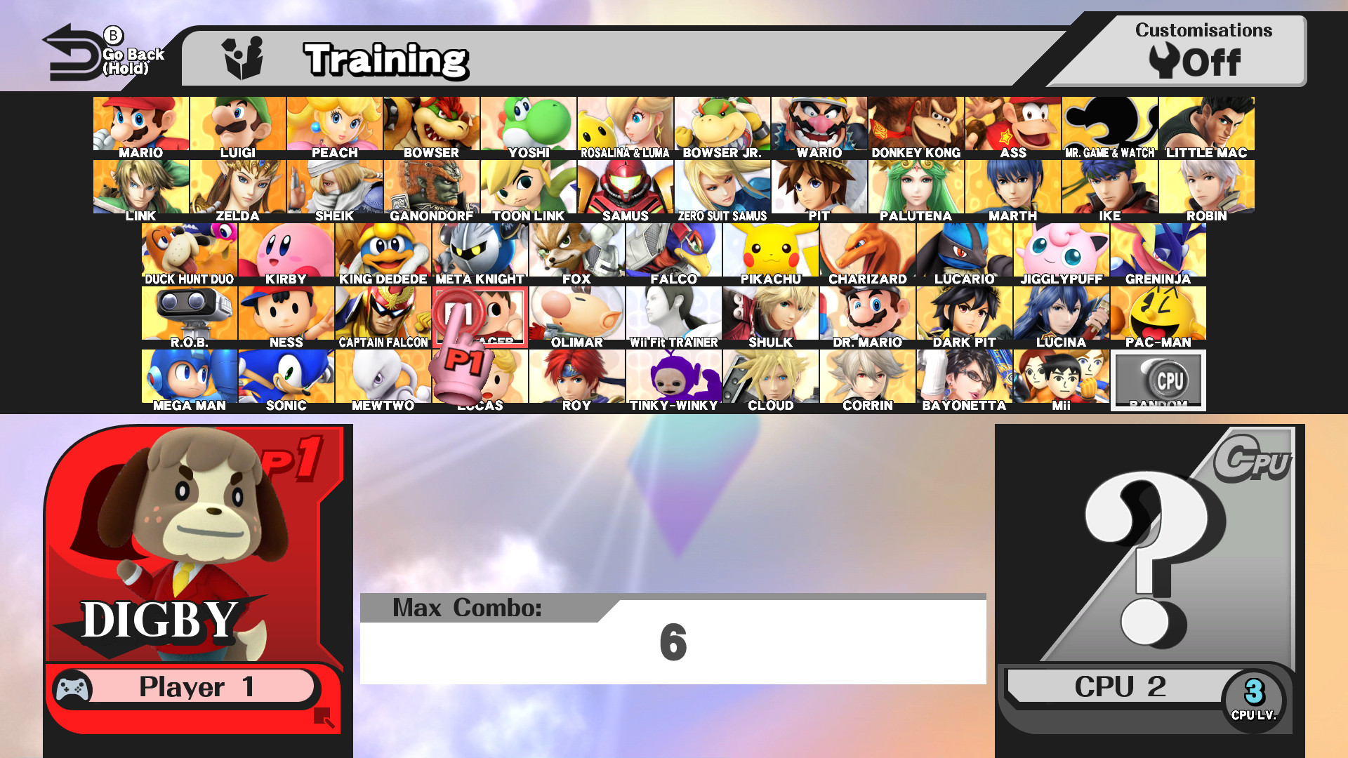 Digby [Super Smash Bros. (Wii U)] [Mods]