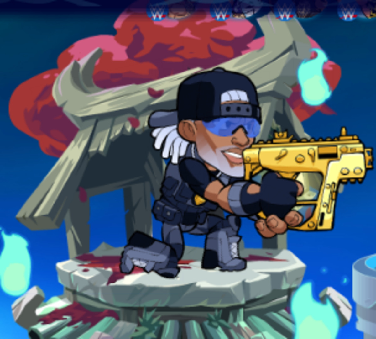 Kriss Vector SMG Mod for Brawlhalla | BHalla Mods