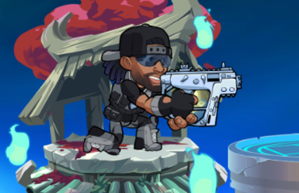 Kriss Vector SMG Mod for Brawlhalla | BHalla Mods