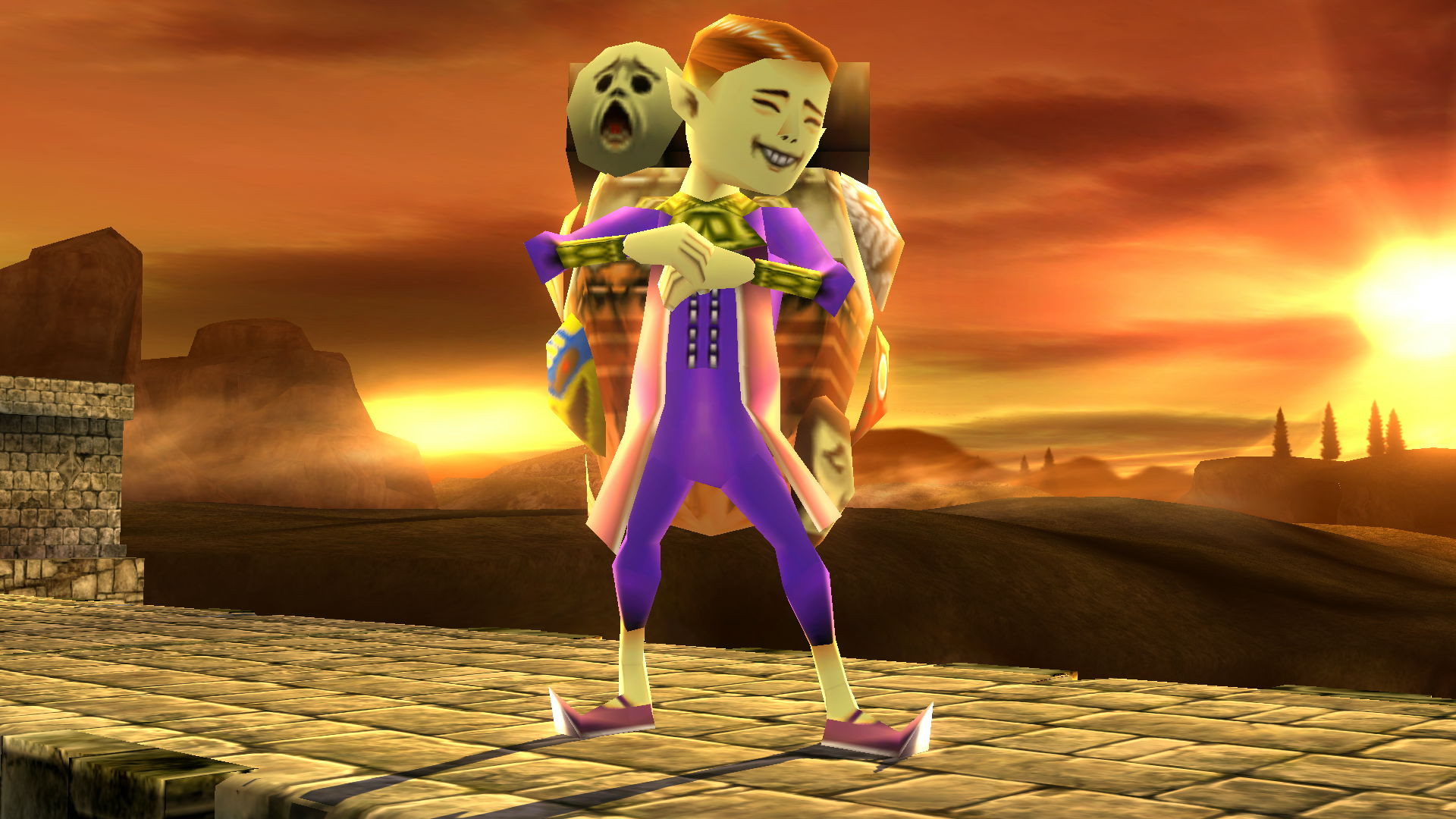 Happy Mask Salesman (Majora's Mask) [Super Smash Bros. (Wii U)] [Mods]