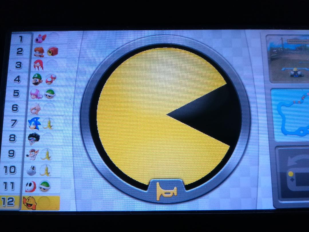 Pac-Man ui and Emblem Mod for Mario Kart 8 | MK8 Mods