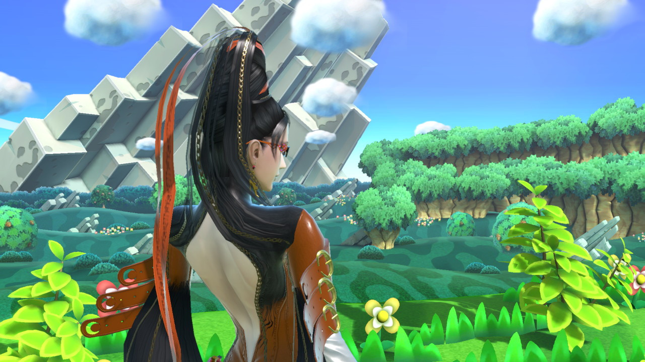 Grey and Orange Bayonetta Mod for Super Smash Bros. Ultimate | SSBU Mods