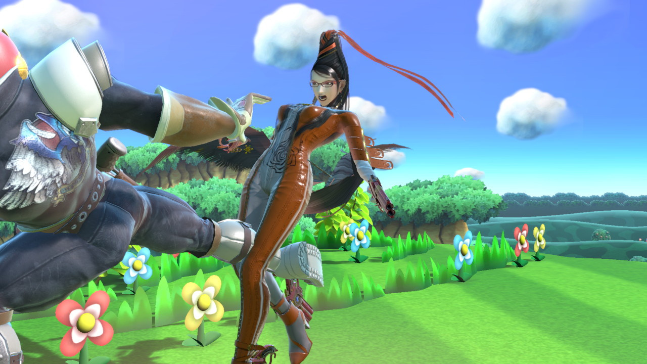 Grey and Orange Bayonetta Mod for Super Smash Bros. Ultimate | SSBU Mods