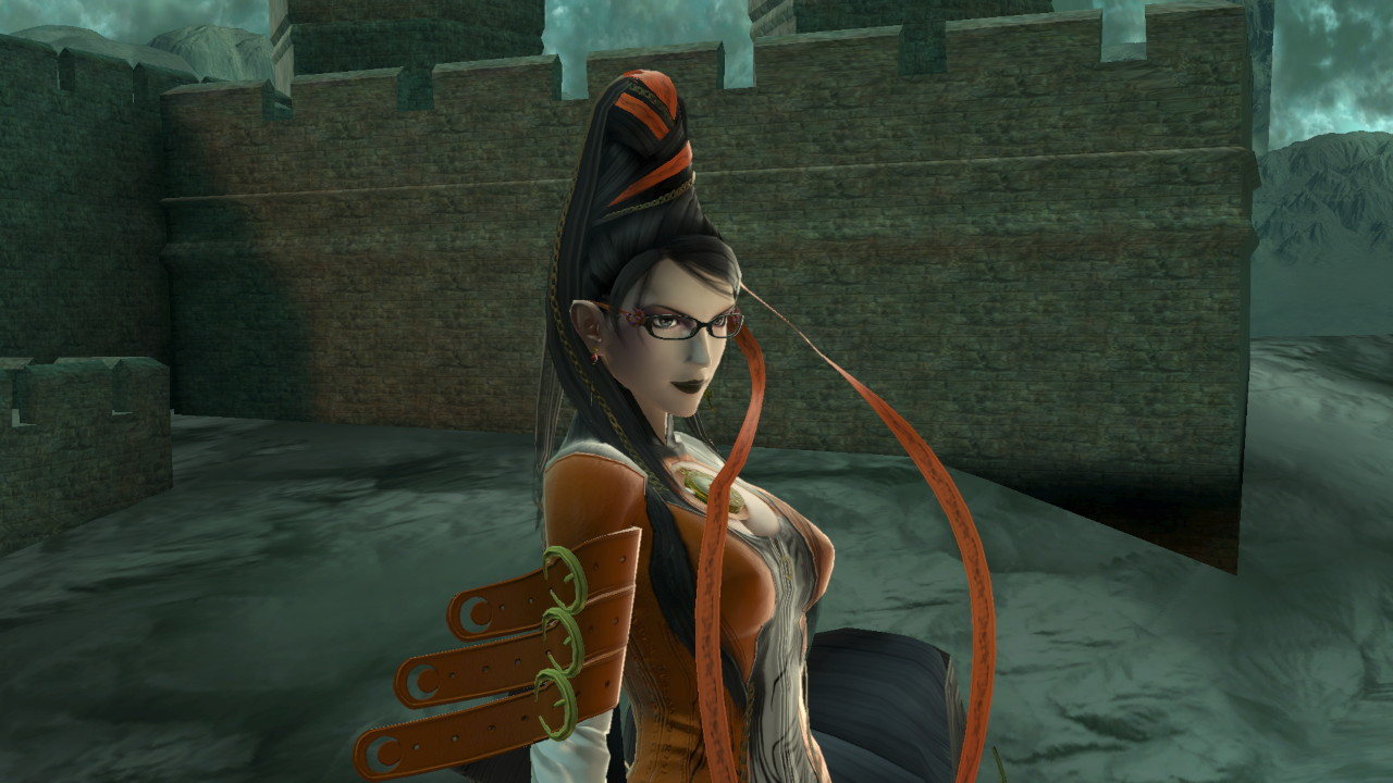 Grey and Orange Bayonetta Mod for Super Smash Bros. Ultimate | SSBU Mods